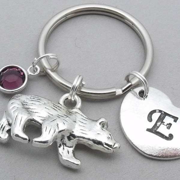 Bear Keychain - Etsy