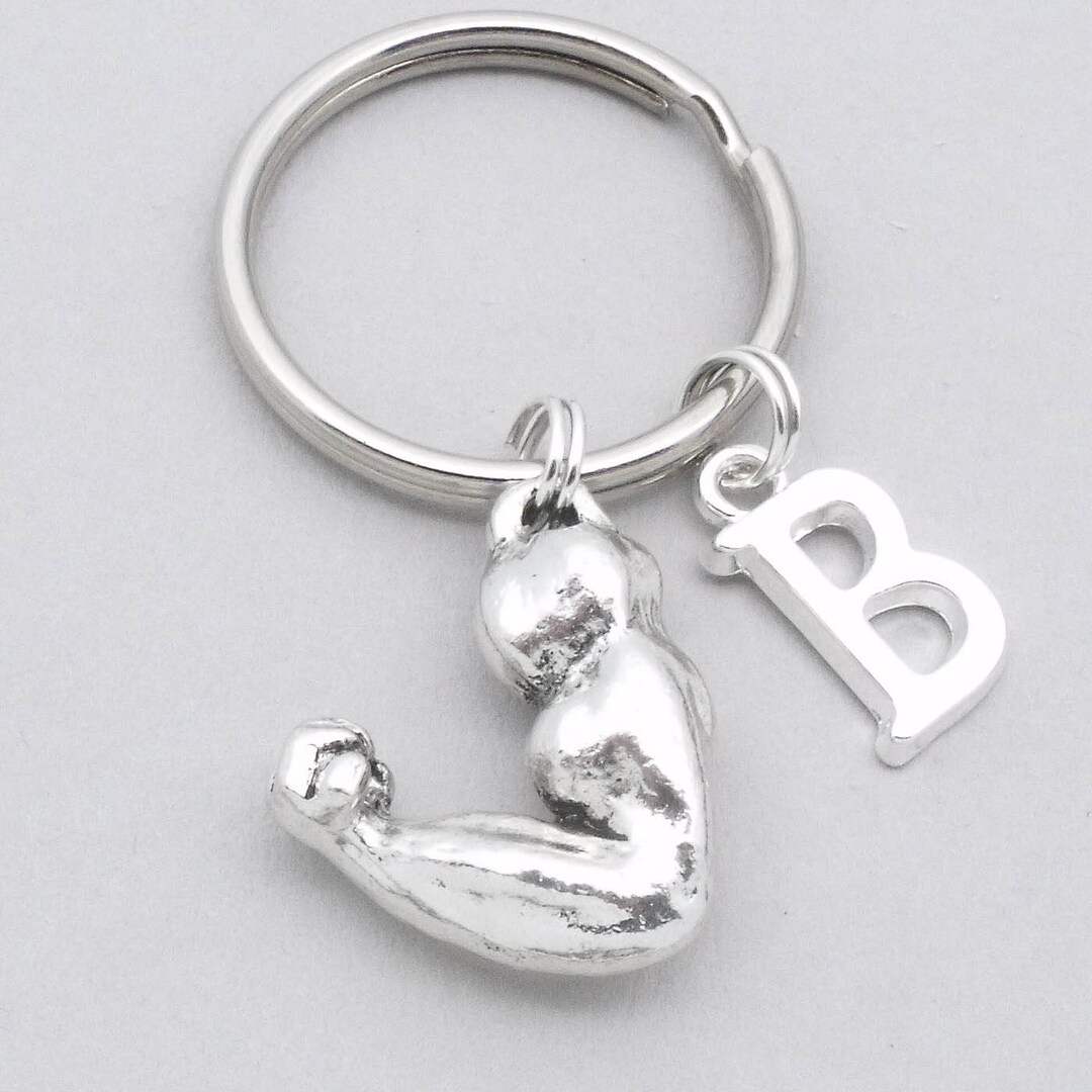 Biceps Keyring Biceps Keychain Muscles Keychain Gym - Etsy UK