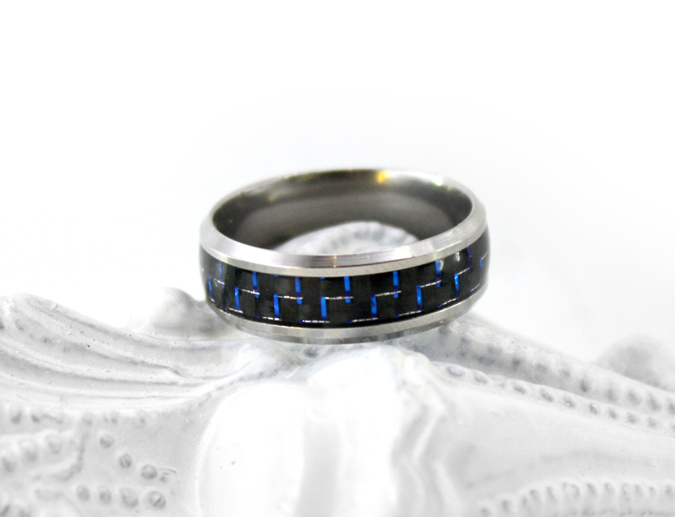 Fashion black men ring Modern mens wedding ring Tungsten ring | Etsy