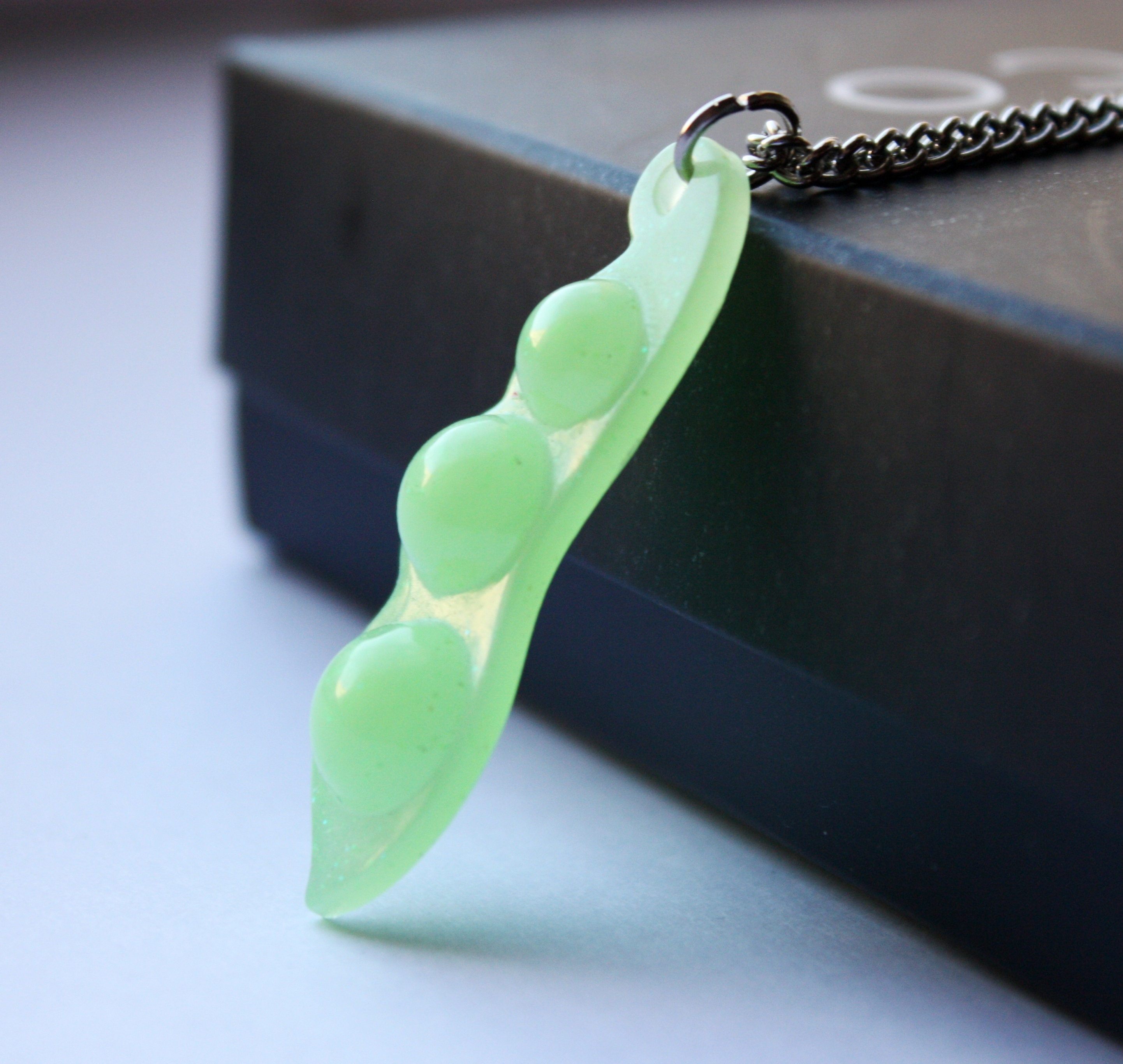 Glow in the Dark Necklace Glowing Resin Jewelry Food Fantasy - Etsy