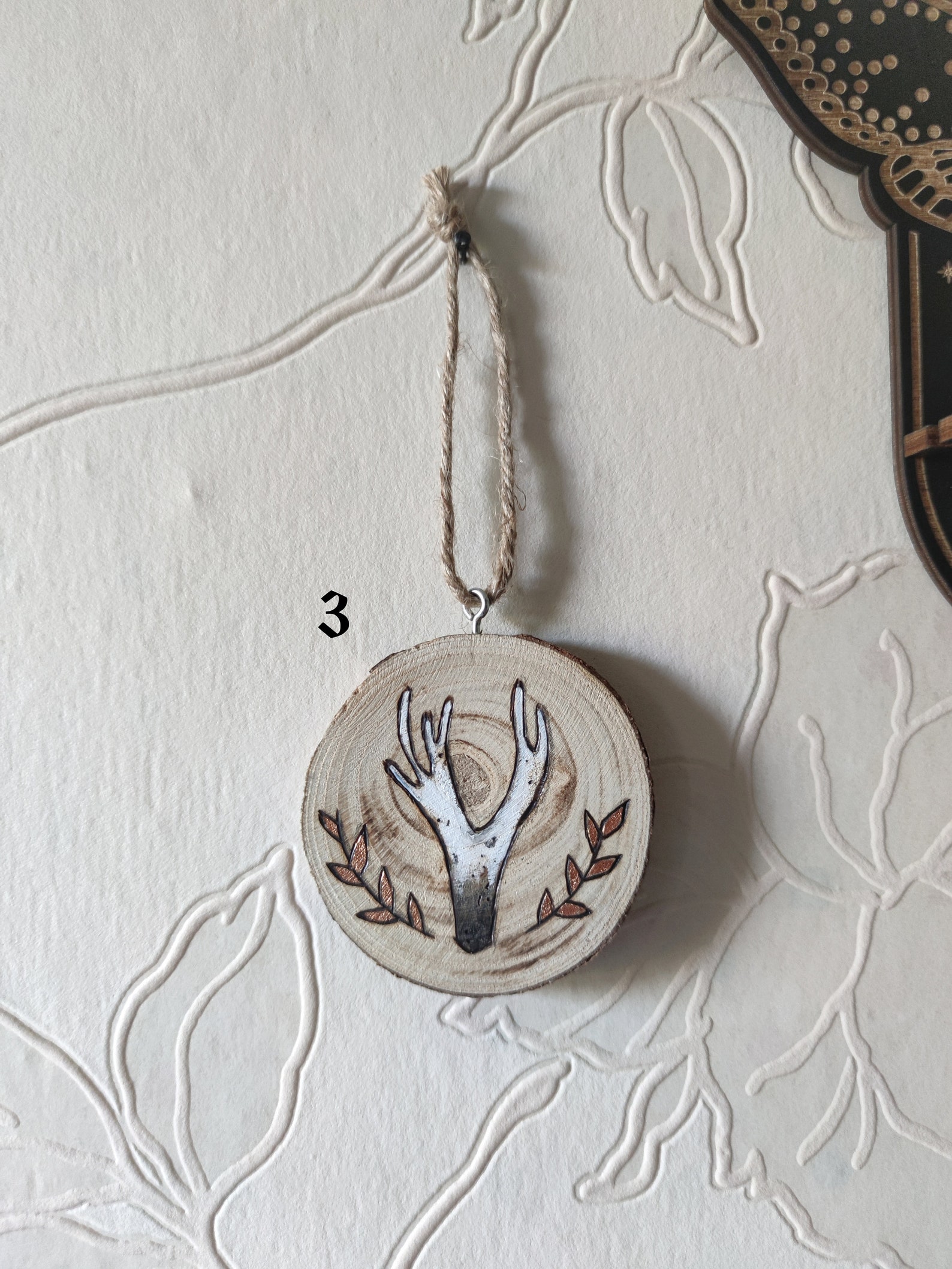Pyrography Art | Mushroom Wall Decor | Wood Cut Ornaments - Etsy