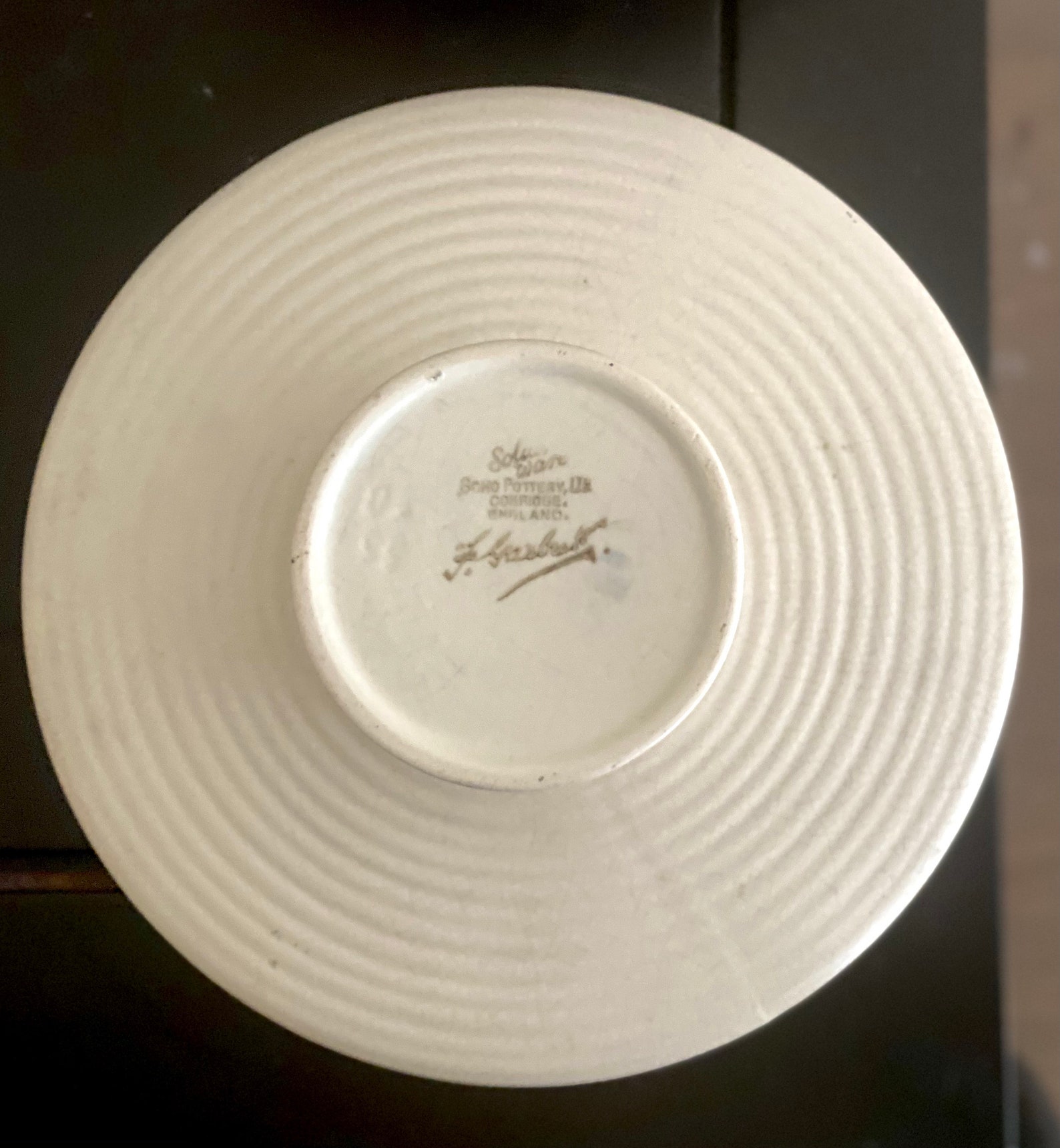 Art Deco Solian Ware SOHO POTTERY COBRIDGE Hand Painted Posy Vase C ...