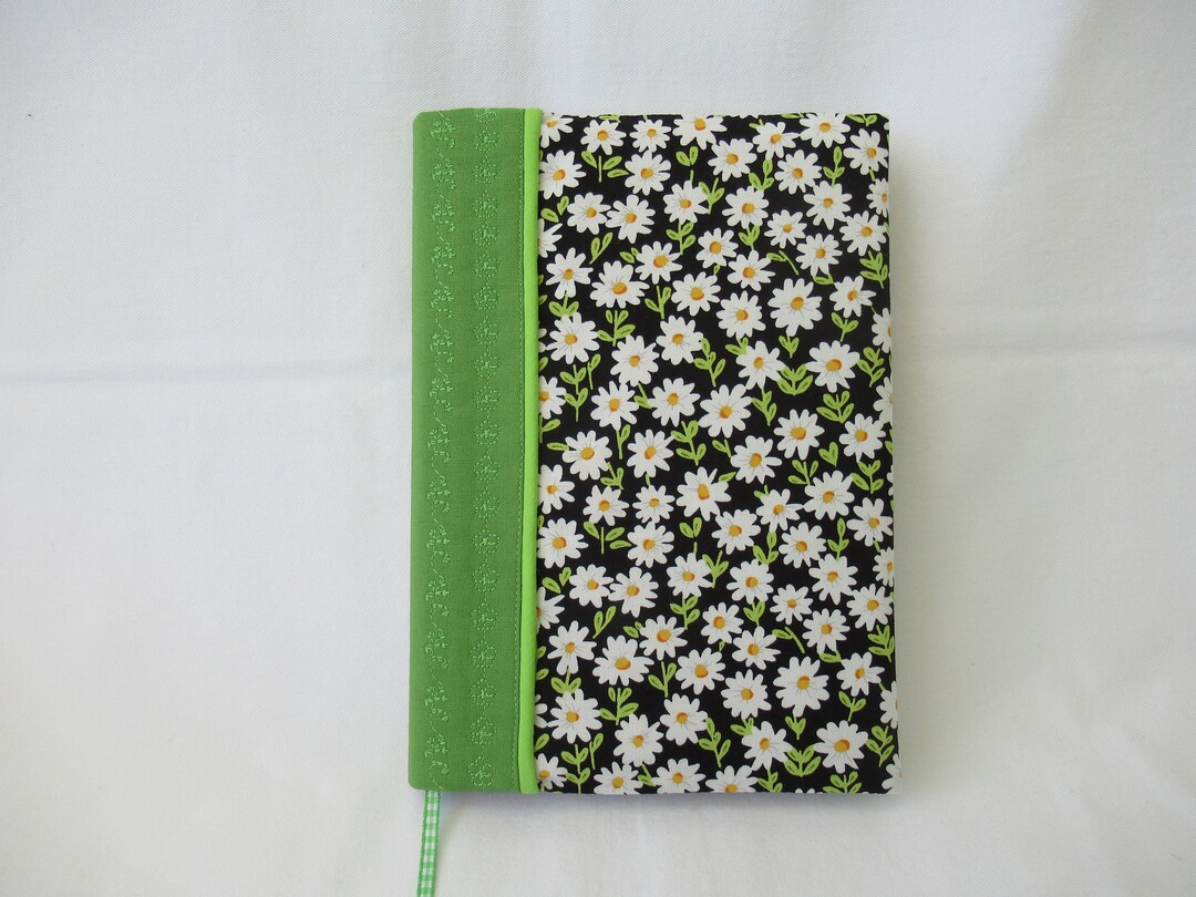 Daisy Themed Notebooks/journal Cover, Handmade From Quality Cotton ...
