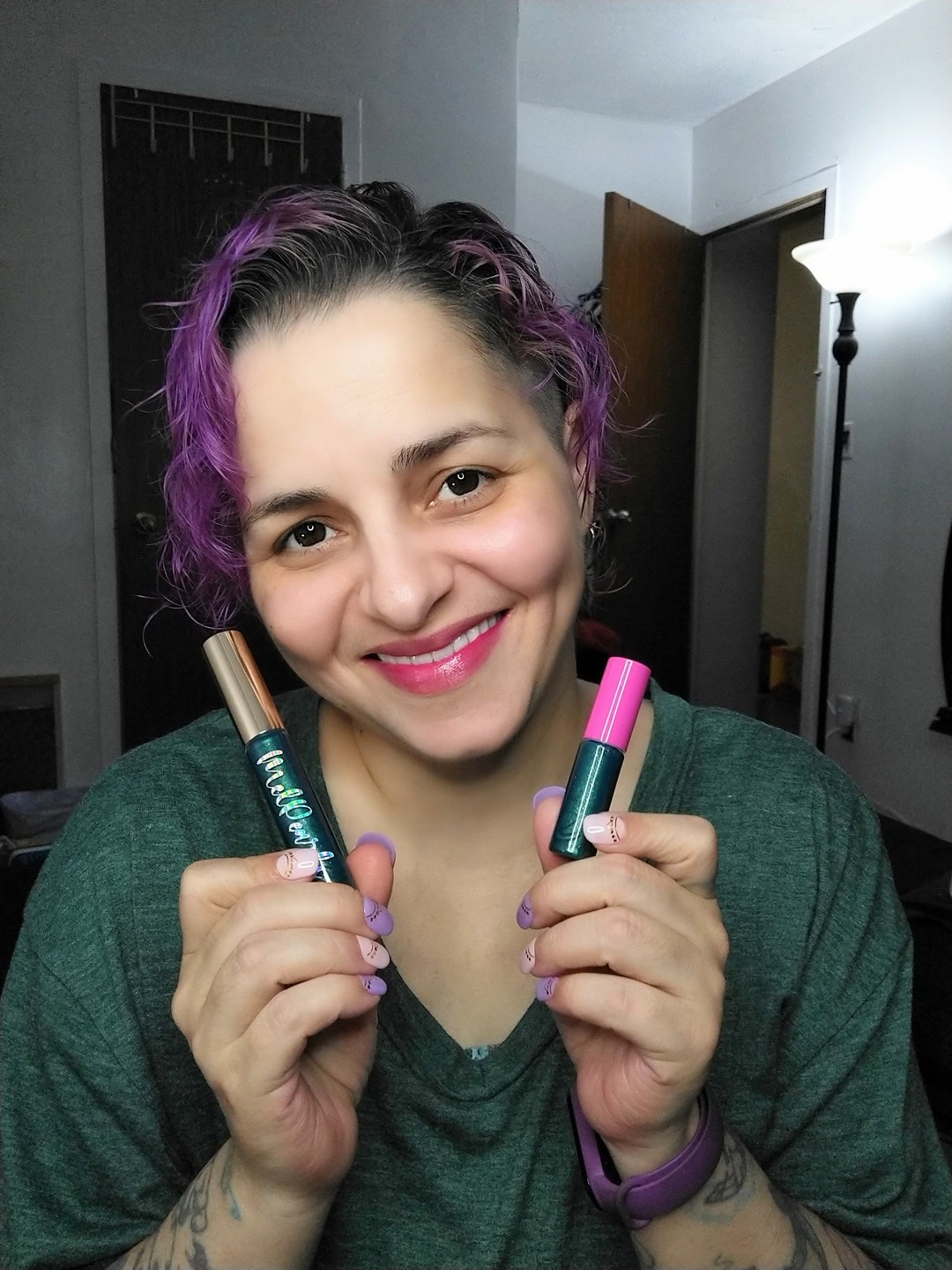 Green Magical Color Change Lip Gloss/ Ph Color Change/ Lip Stain/ Lip ...