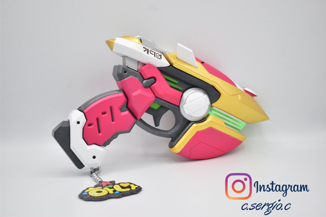 Overwatch D.va Academy Gun Prop Fan Art - Etsy