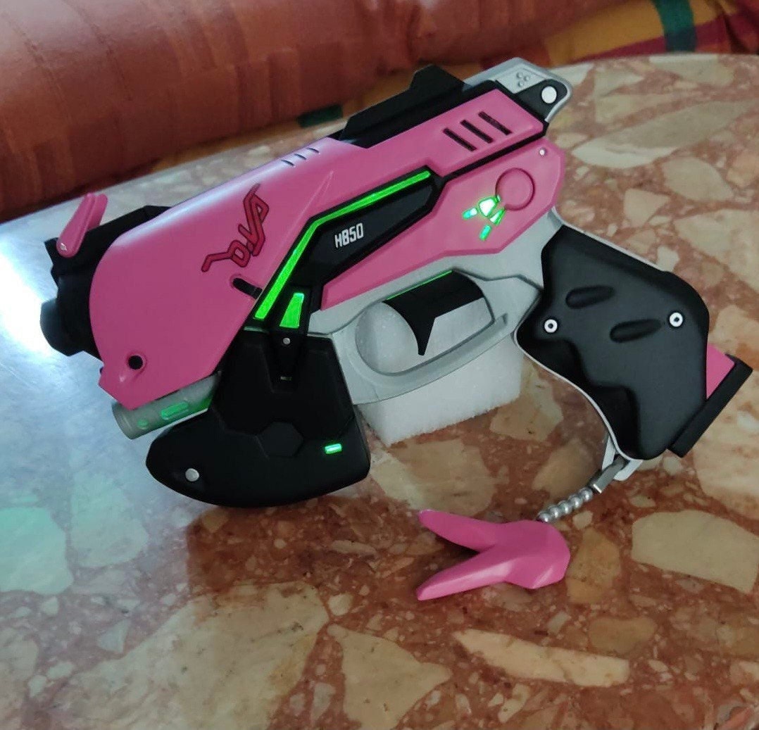 Overwatch D.va Gun Prop Fan Art - Etsy