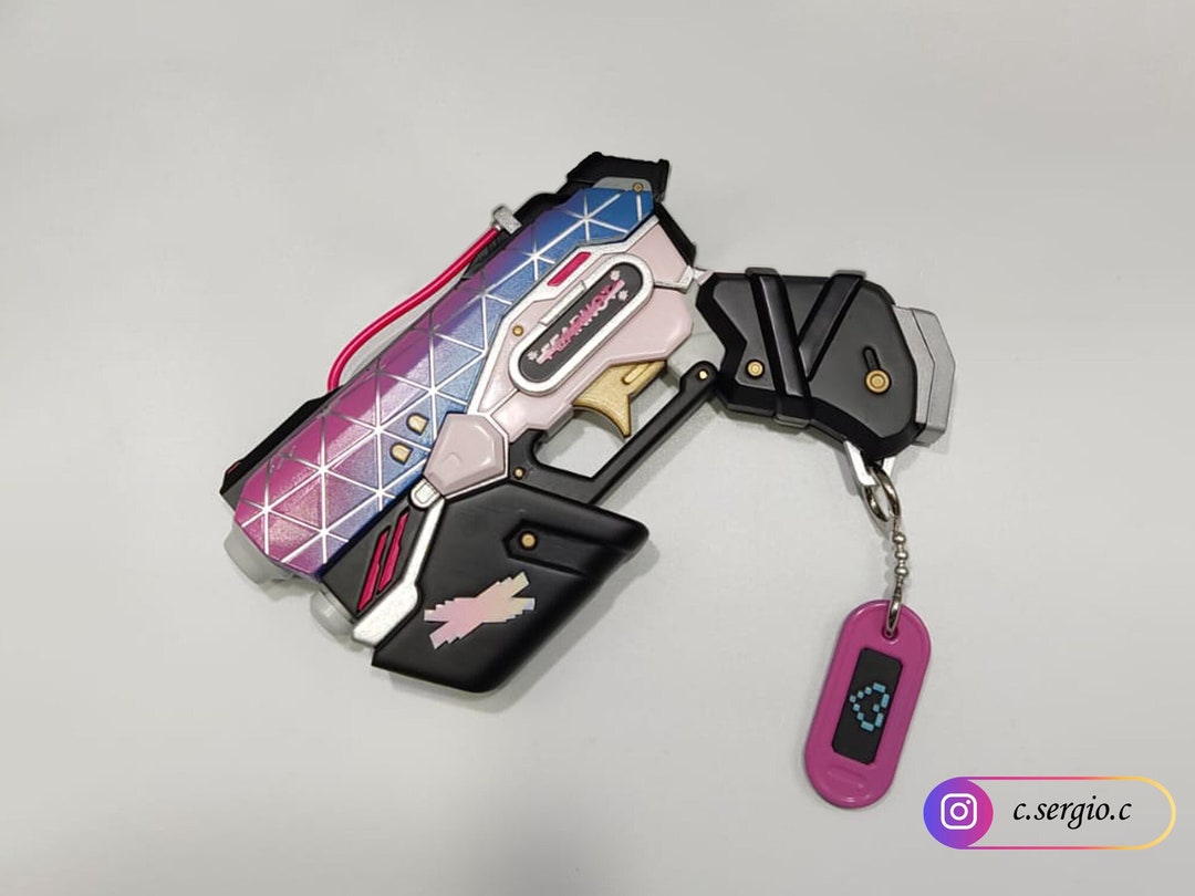 Overwatch D.va Sserafim Gun Prop Fan Art - Etsy UK