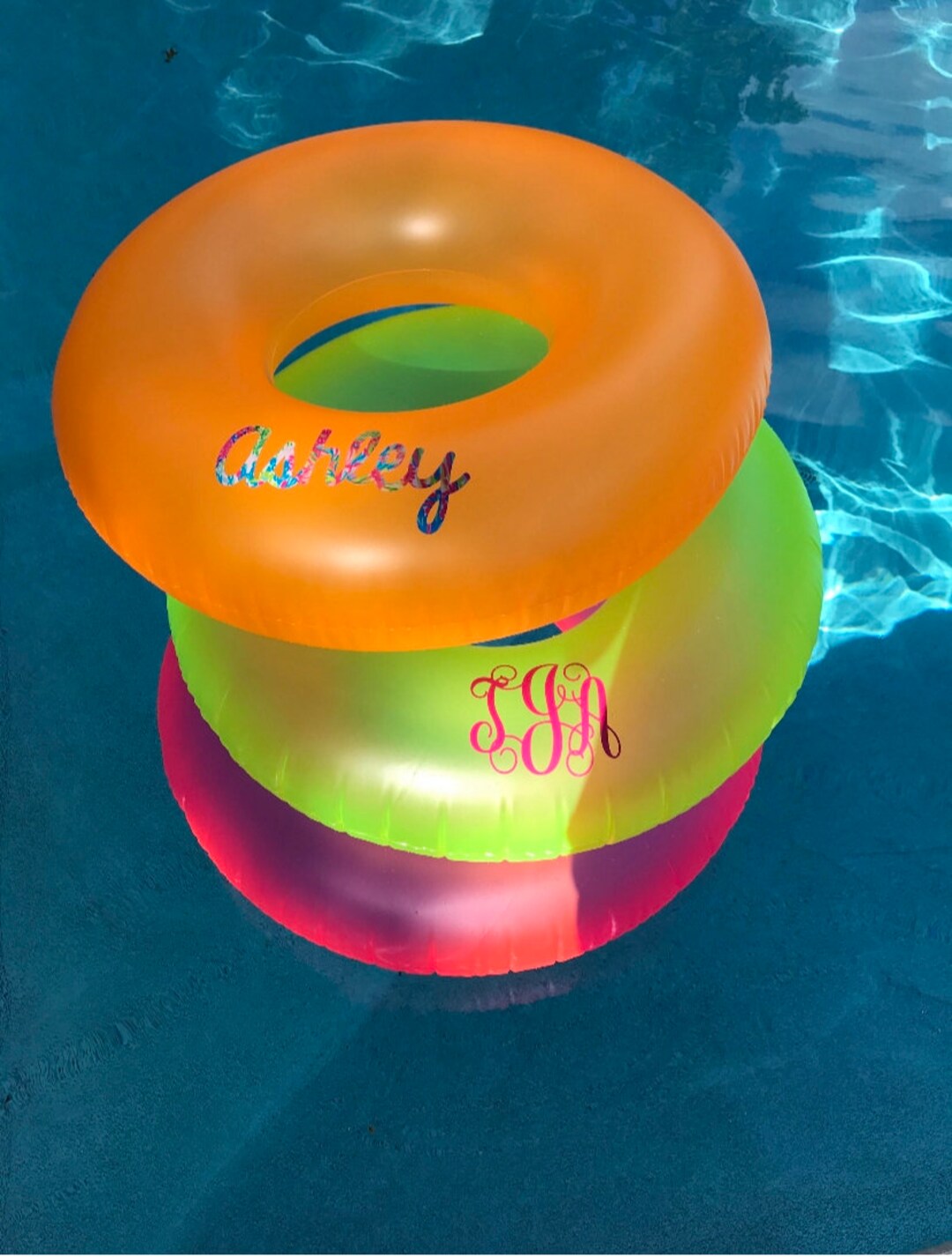 Monogrammed Pool Float, Personalized Pool Float, Pool Toys, Beach Float ...