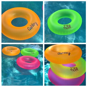 Monogrammed Pool Float, Personalized Pool Float, Pool Toys, Beach Float ...
