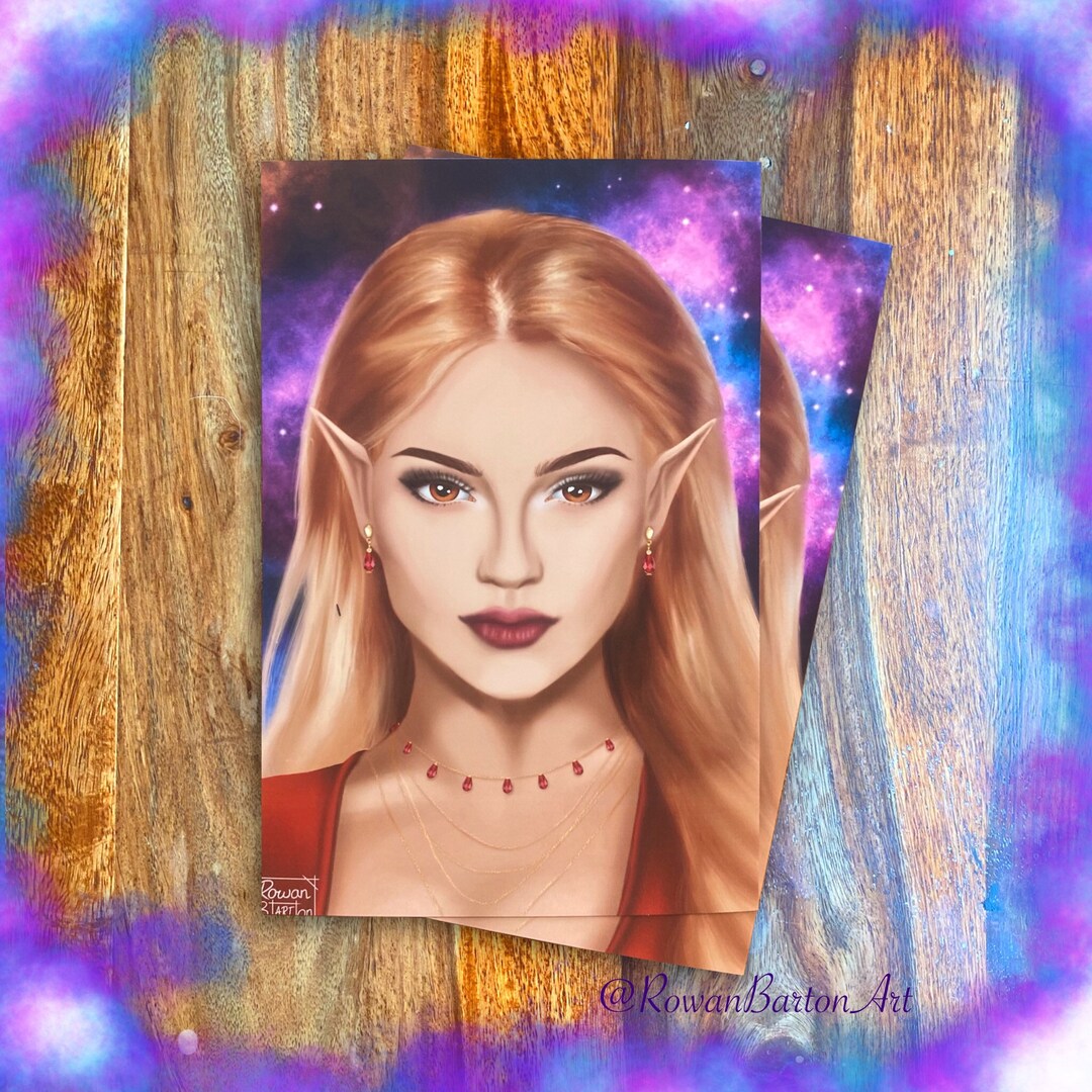 Morrigan Portrait - Etsy