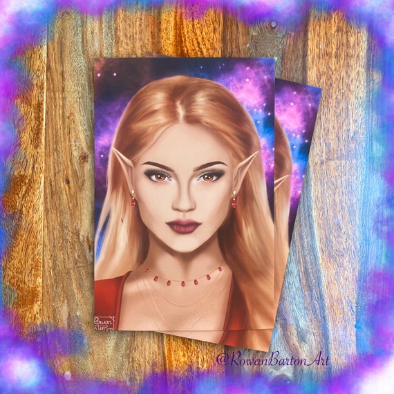 Morrigan Portrait - Etsy