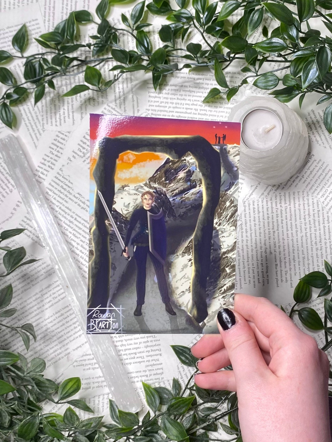 Nesta Blood Rite art Print - Etsy