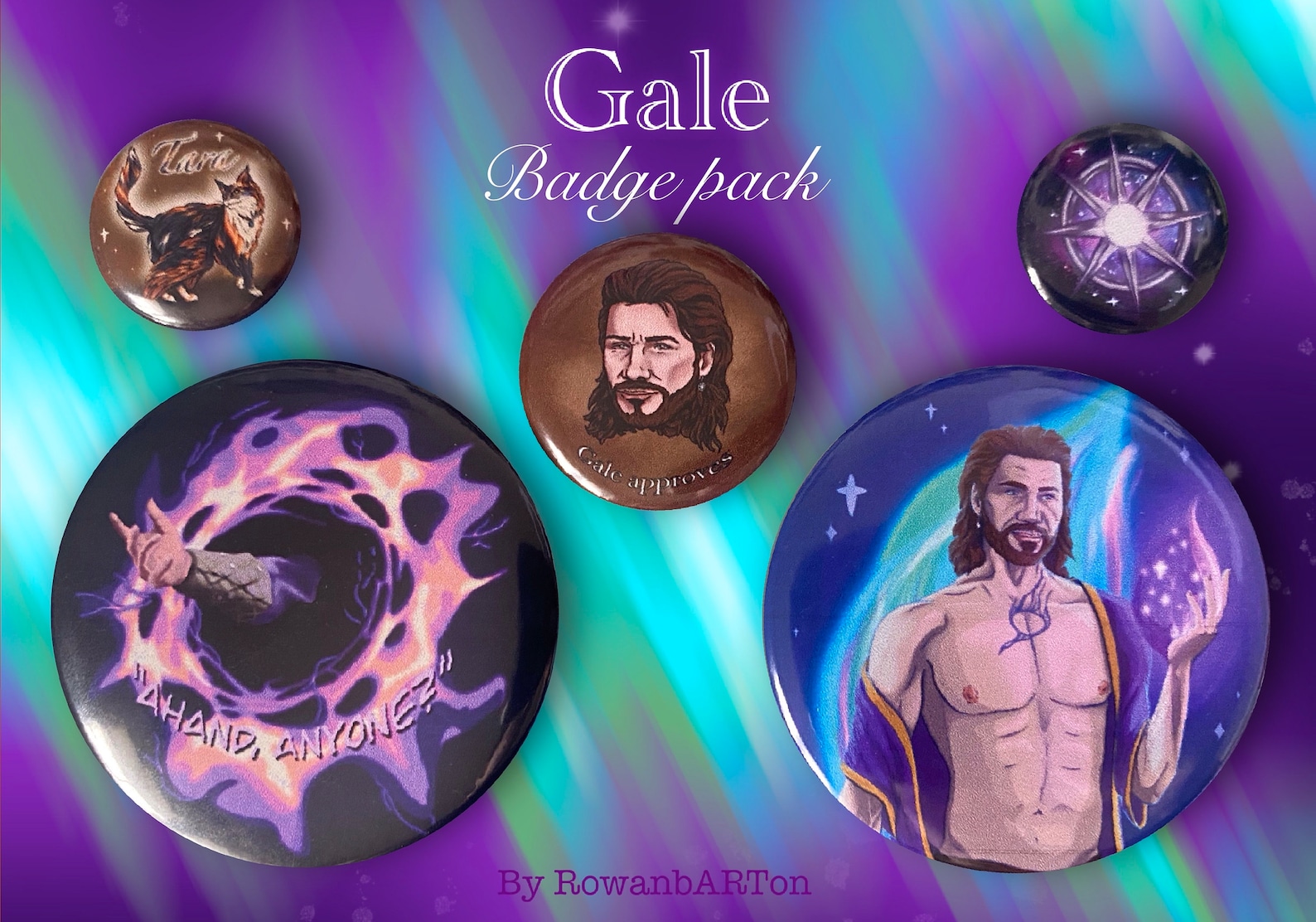 Gale Badge Pack - Etsy