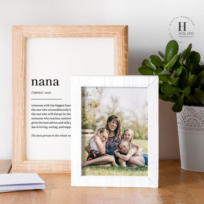 Nana Definition, Nana Gift, Gifts for Nana, Mothers Day Gift, Nana ...