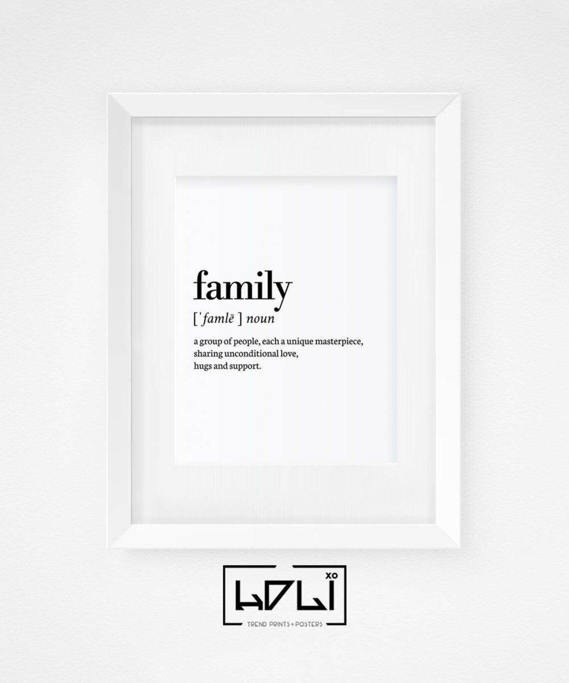 Family Definition Print Family Quote Print Printable Family - Etsy