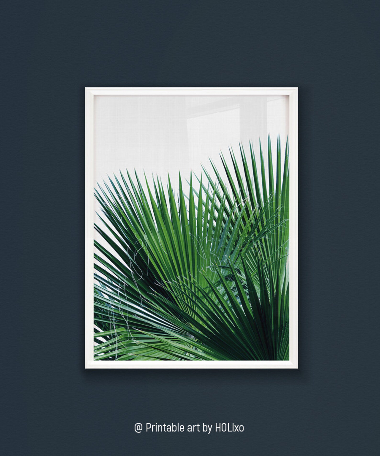 Leaf Print Botanical Print Set Tropical Leaf Print Palm - Etsy