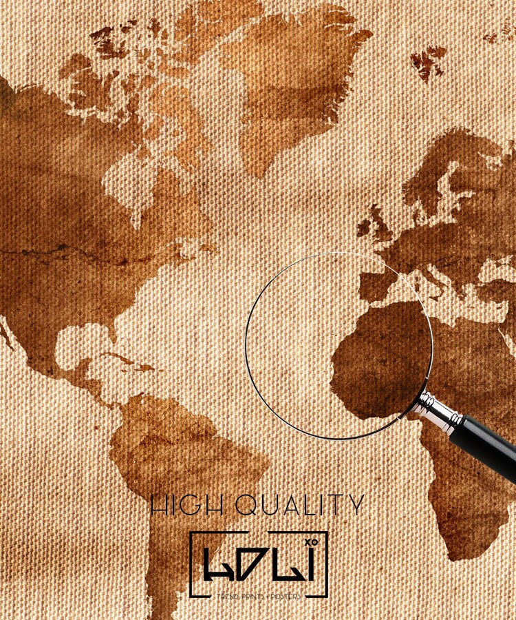 Vintage World Map Poster Print Large Rustic Wall Decor | Etsy