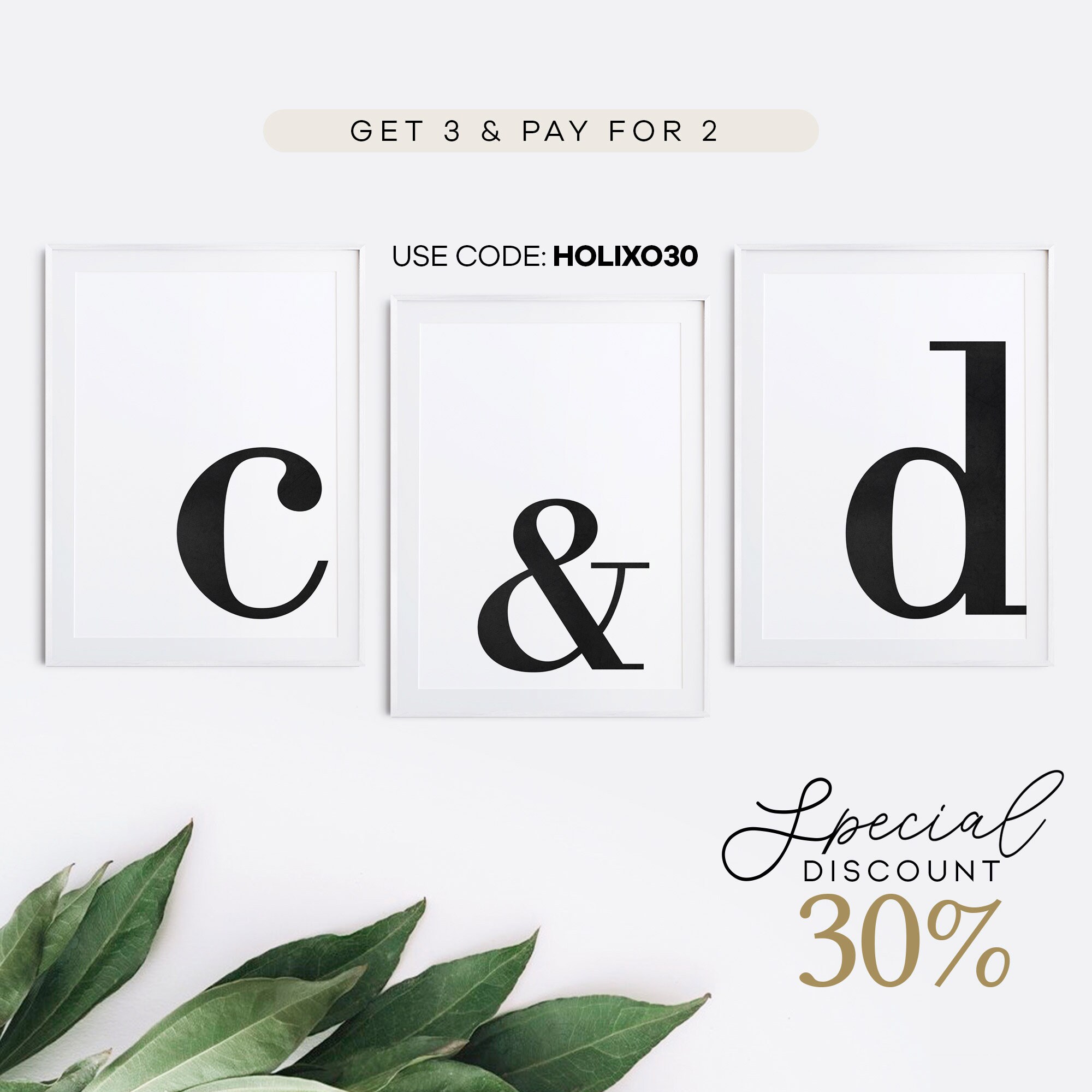 Letter C Wall Art С Print C Monogram С Wall Decor C Sign - Etsy