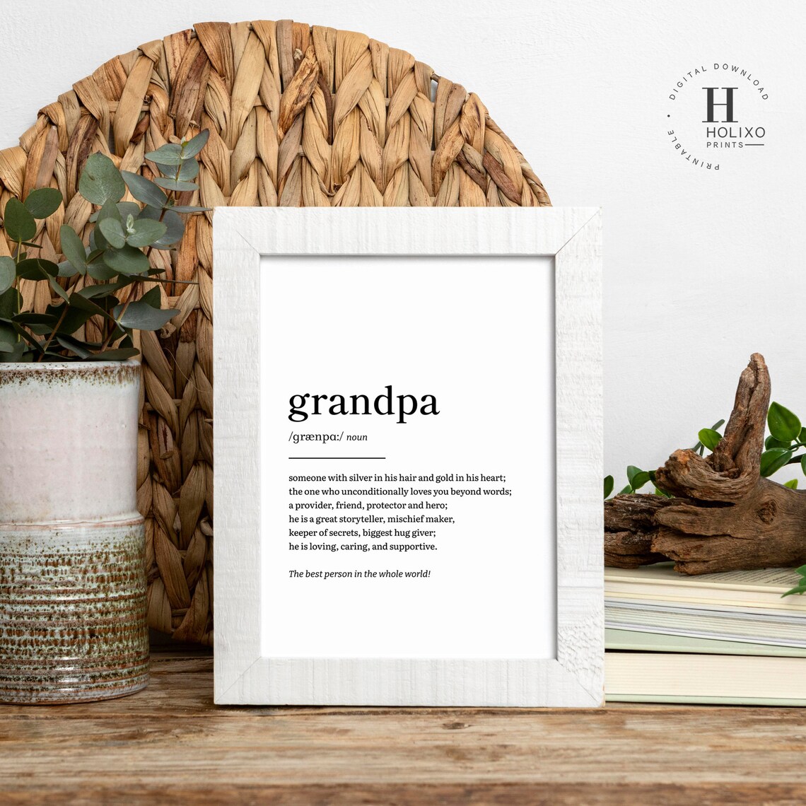 Grandpa Gift, Grandpa Fathers Day Gift, Birthday Gifts for Grandpa ...