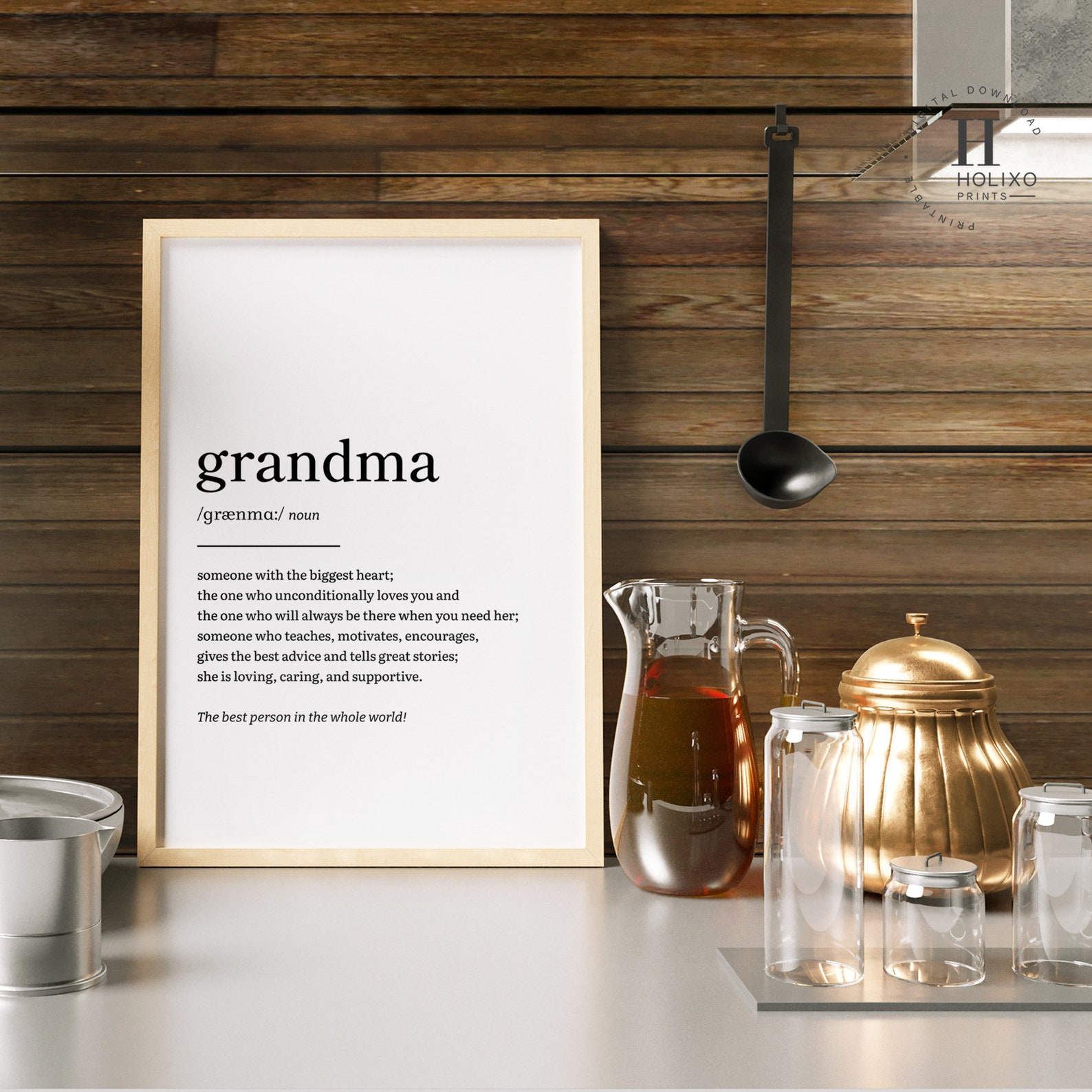 Grandmother Grandma Definition, Grandma Gift, Gifts for Grandma ...