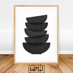 Modern Kitchen Art Print, Minimalist Wall Decor, Art for Kitchen ...