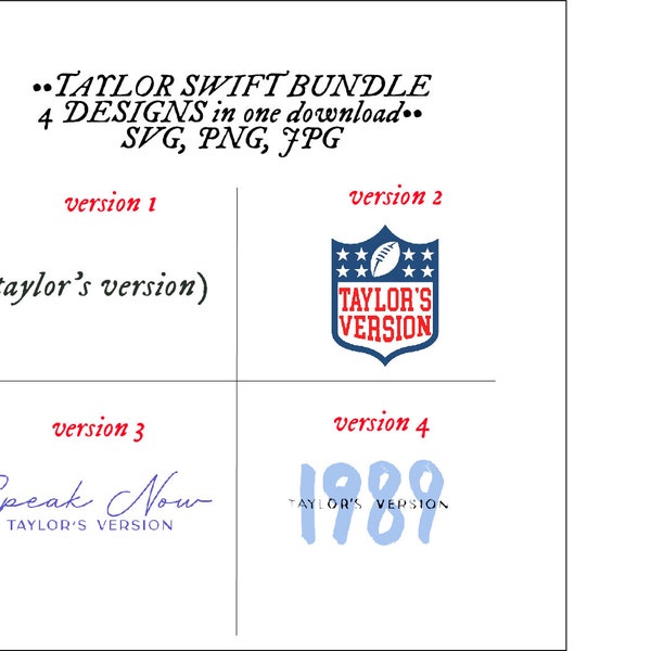 Taylors Version Nfl Shirt - Etsy