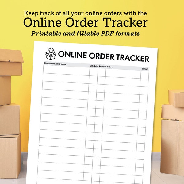 Purchase Order Organizer - Etsy