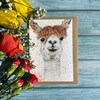 Raza the Rainbow Rabbit Watercolour Eco Friendly Art Print - UK Made ...
