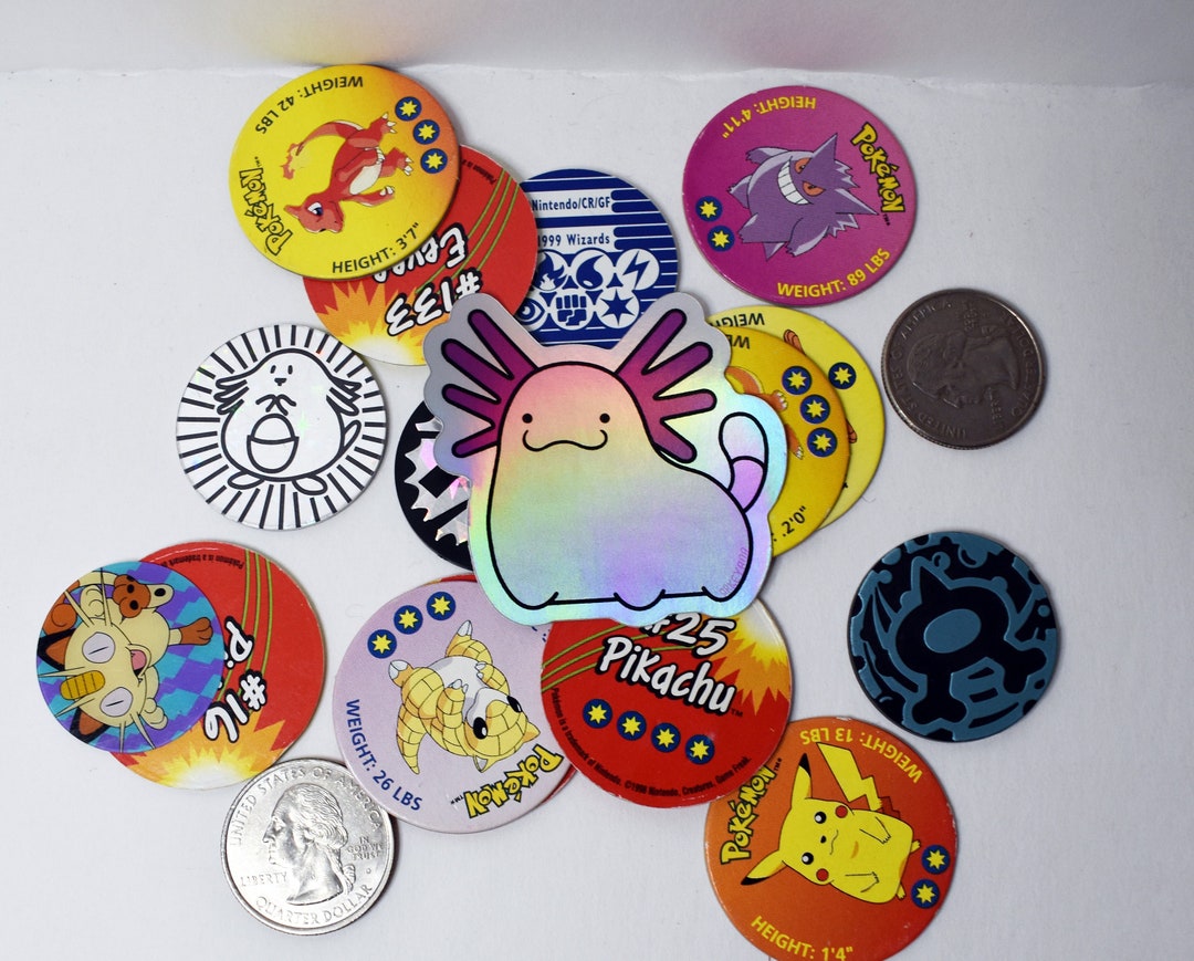 Beta shiny Wooper Pokémon Pink Design Axolotl Inspired Holographic ...