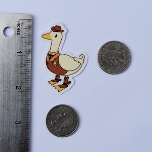 Duck Sheriff, There's a New Sheriff in Town, Cute Bird Sticker Art ...