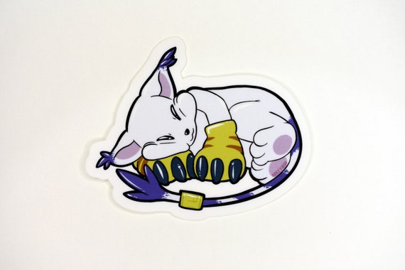Gatomon Sticker Tailmon Sticker Digimon Sticker Champion | Etsy
