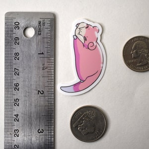 Cute Squish Faced Slowpoke, Kawaii Cute Pokemon Sticker, Slowpoke ...