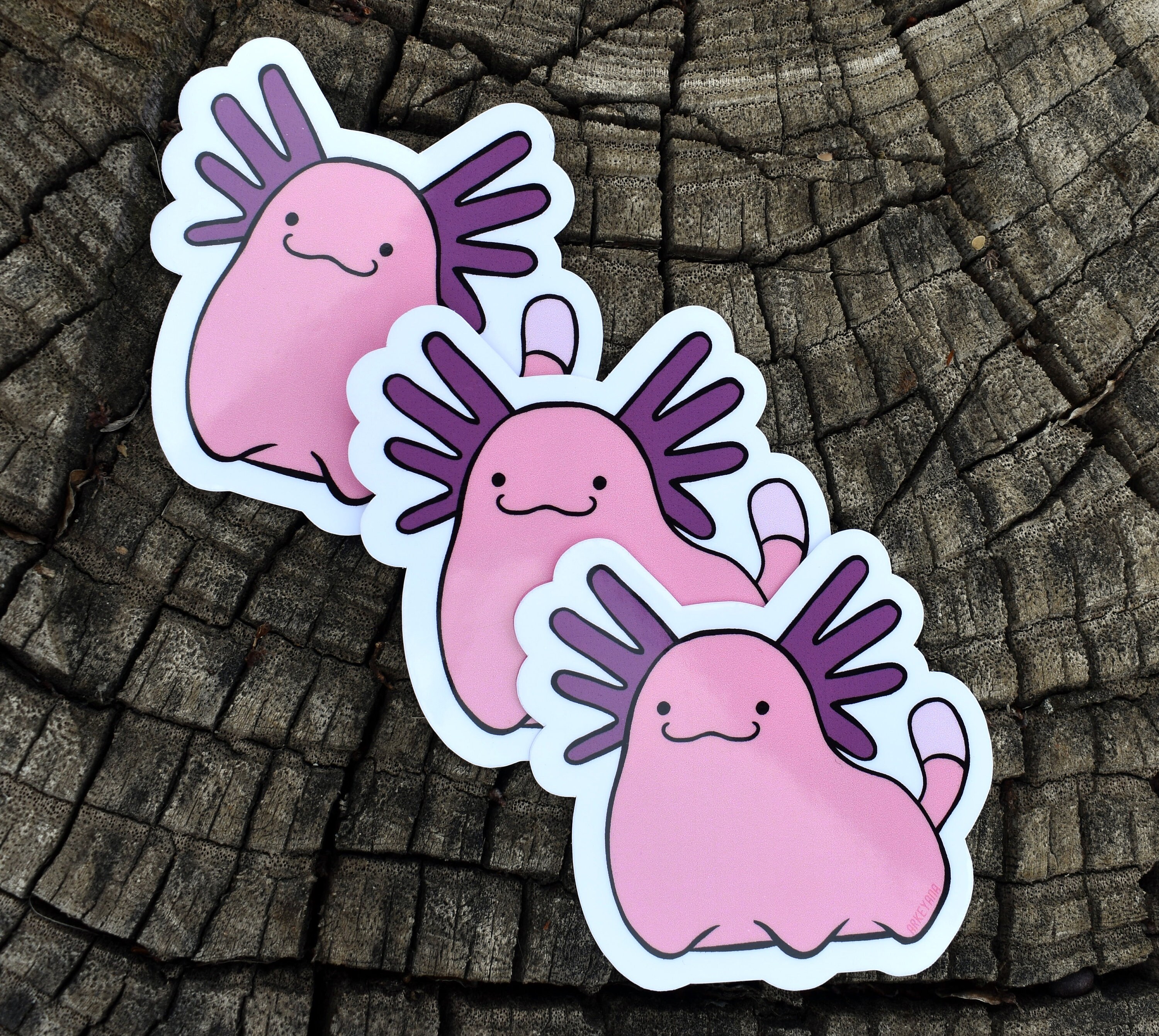 Beta shiny Wooper Pokémon Pink Design Axolotl - Etsy