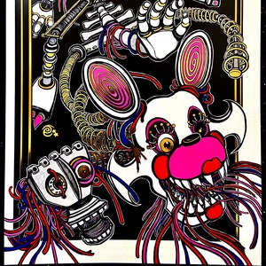 fnaf 2 mangle poster