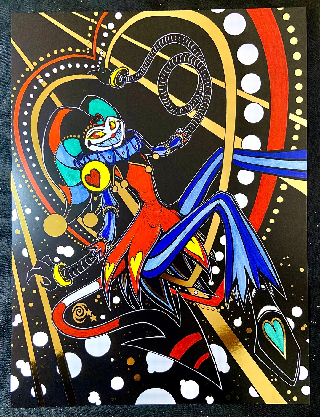 Fizzarolli — Helluva Boss — 9"x12" GOLD FOIL Art Print - Etsy