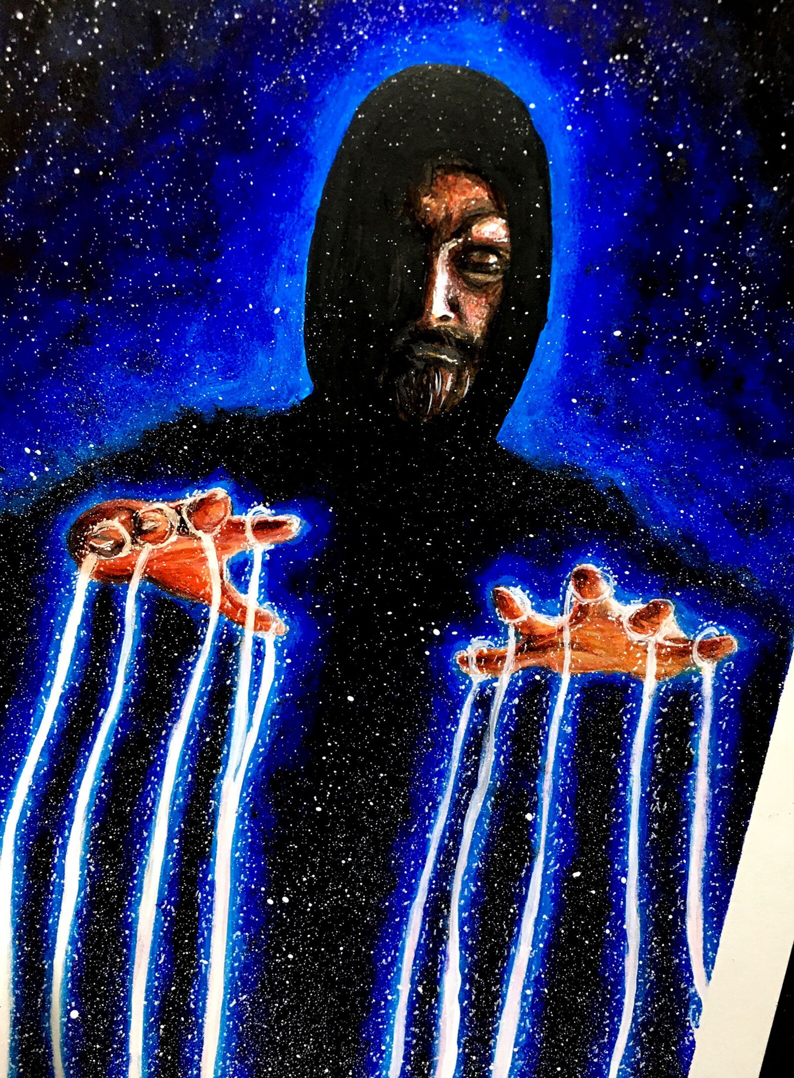 The Hercules Corona-borealis Great Wall - Mixed Media Painting - Etsy