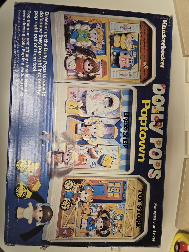 Vintage Dolly Pops Lot 1979 Outdoor Playtime and 1978 Poptown With ...