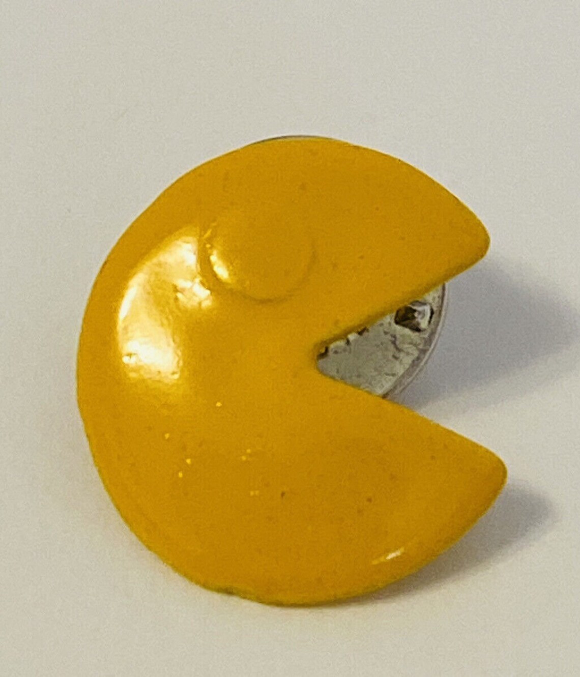 Vintage Pac Man Pin 1980 - Etsy