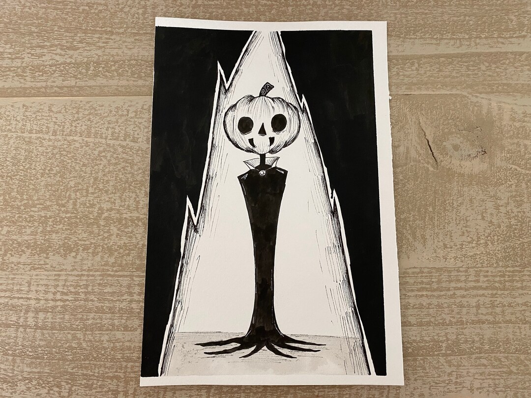 ORIGINAL Day 27: Vampire Inktober Halloween Dark Creepy Cute Gothic Art ...