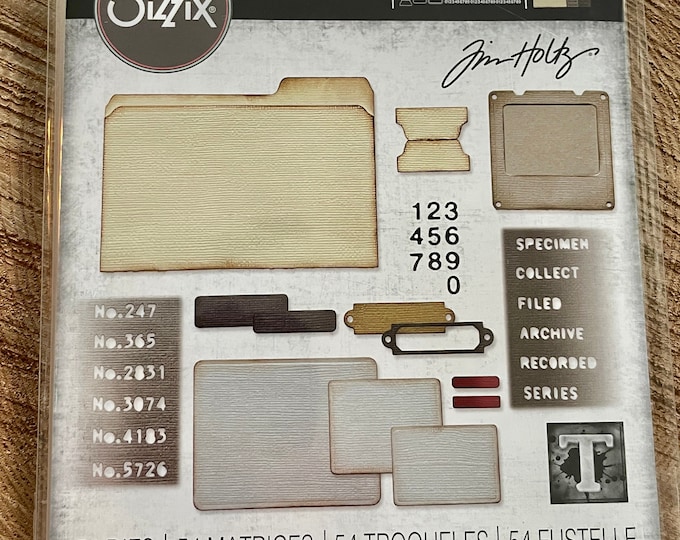 Tim Holtz Silhouette Birds Sizzix Thinlits Dies - Etsy