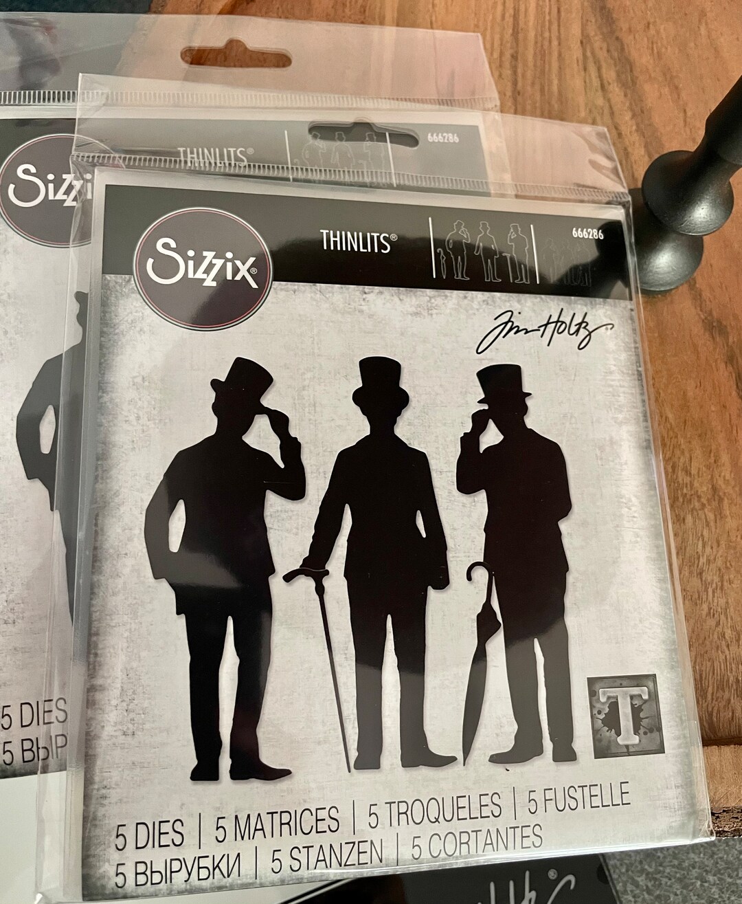 Gentlemen Tim Holtz & Sizzix Thinlits Die Set 666286 - Etsy
