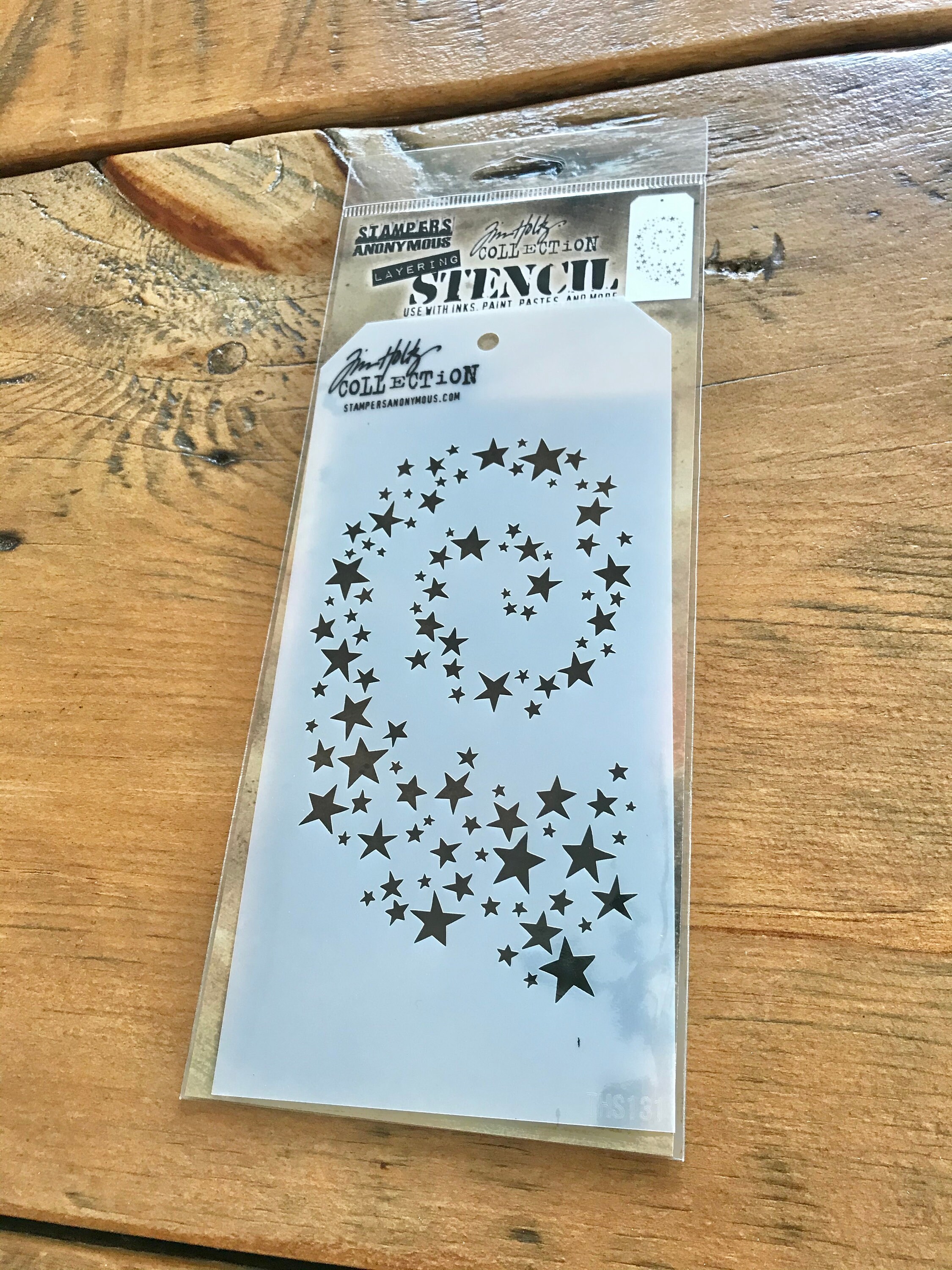 Tim Holtz Layering Stencil Hocus Pocus With Stampers Anonymous - Etsy