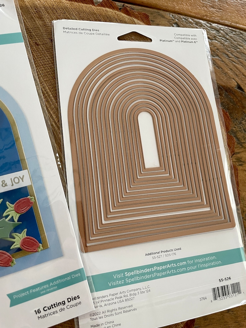 Essential Arches Spellbinders Detailed Cutting Dies S5-526 - Etsy
