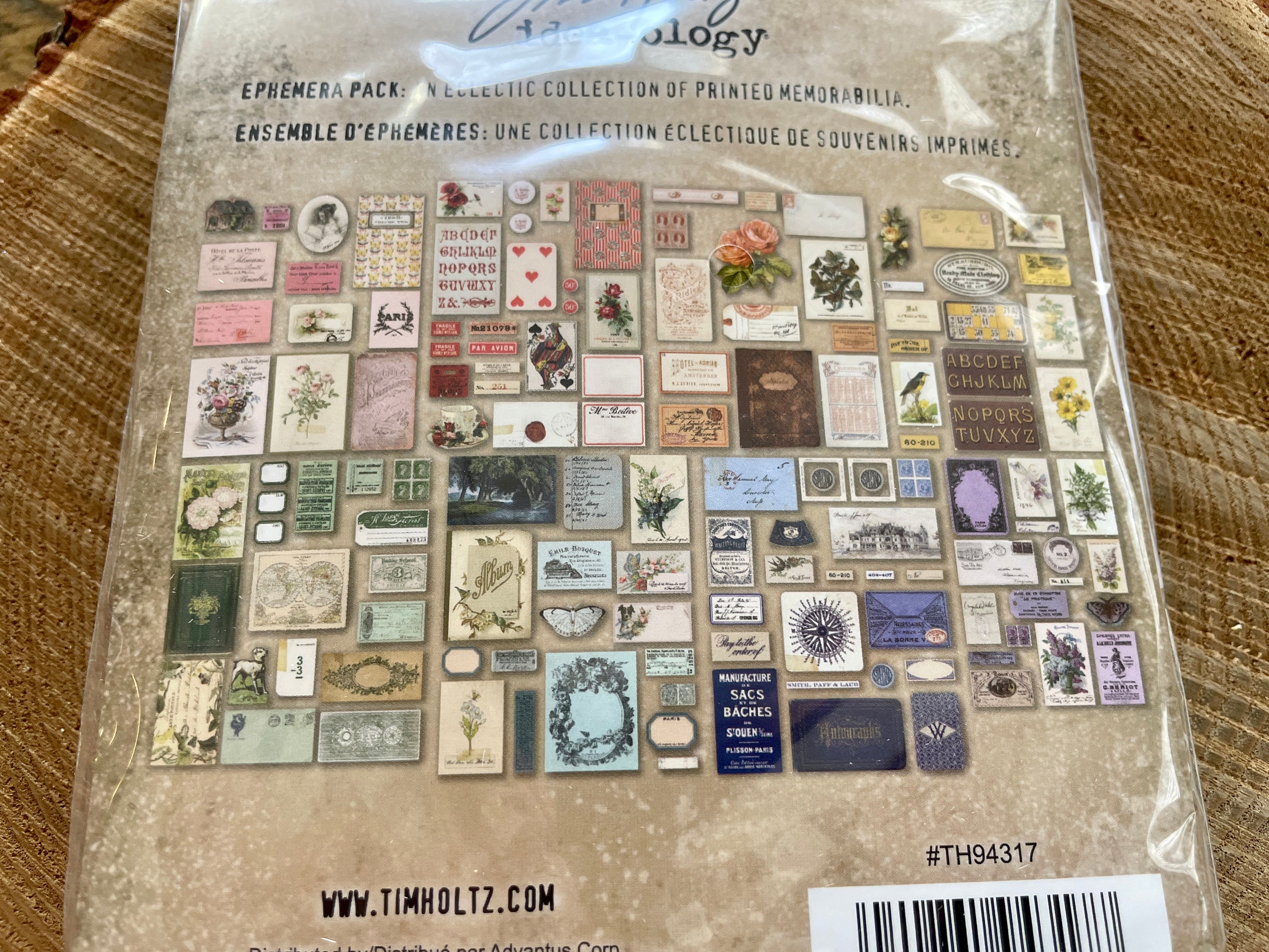 Tim Holtz Idea-ology Palette Ephemera Pack TH94317 - Etsy