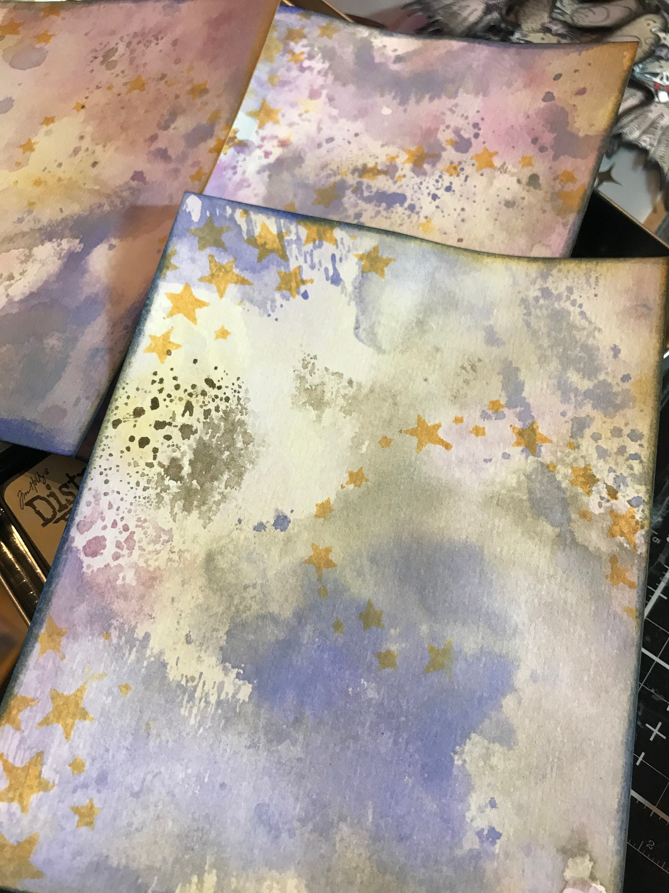 Tim Holtz Layering Stencil Hocus Pocus With Stampers Anonymous - Etsy