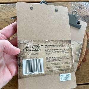 Mini Clipboard Tim Holtz Idea Ology TH93278 - Etsy