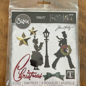 Vault Series Christmas 2021 Thinlits Die Set by Tim Holtz & Sizzix - Etsy