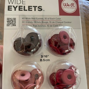 Wide Eyelets by We R Memory Keepers Multiple Color Options to Choose ...