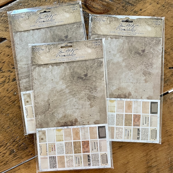 Tim Holtz Cardstock - Etsy