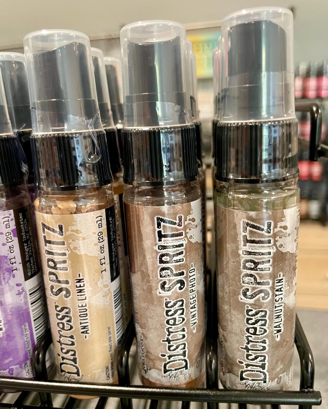 Distress Spritz Tim Holtz & Ranger Ink 1oz Shimmer Sprays - Choose Your ...